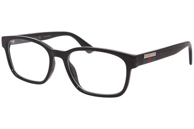 Gucci Gucci-Logo GG0749O 004 Eyeglasses Men's Black Full Rim Optical ...