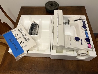 Necchi Omega 6011 15-Stitch Vintage Sewing Machine - New in Box! | eBay