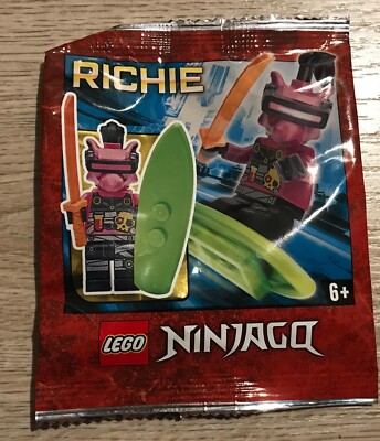 FIGURINE LEGO MINIFIGURE POLYBAG NINJAGO FOIL 892068 RAT RICHIE RITCHIE ...