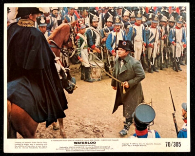 WATERLOO Original Movie Lobby Card 1970 Rod Steiger as Napoleon ...