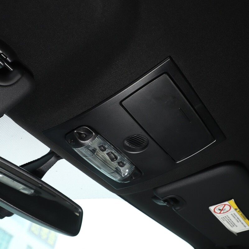 Car Carbon Fiber ABS Front Row Reading Lights Frame Cover Trim for ...