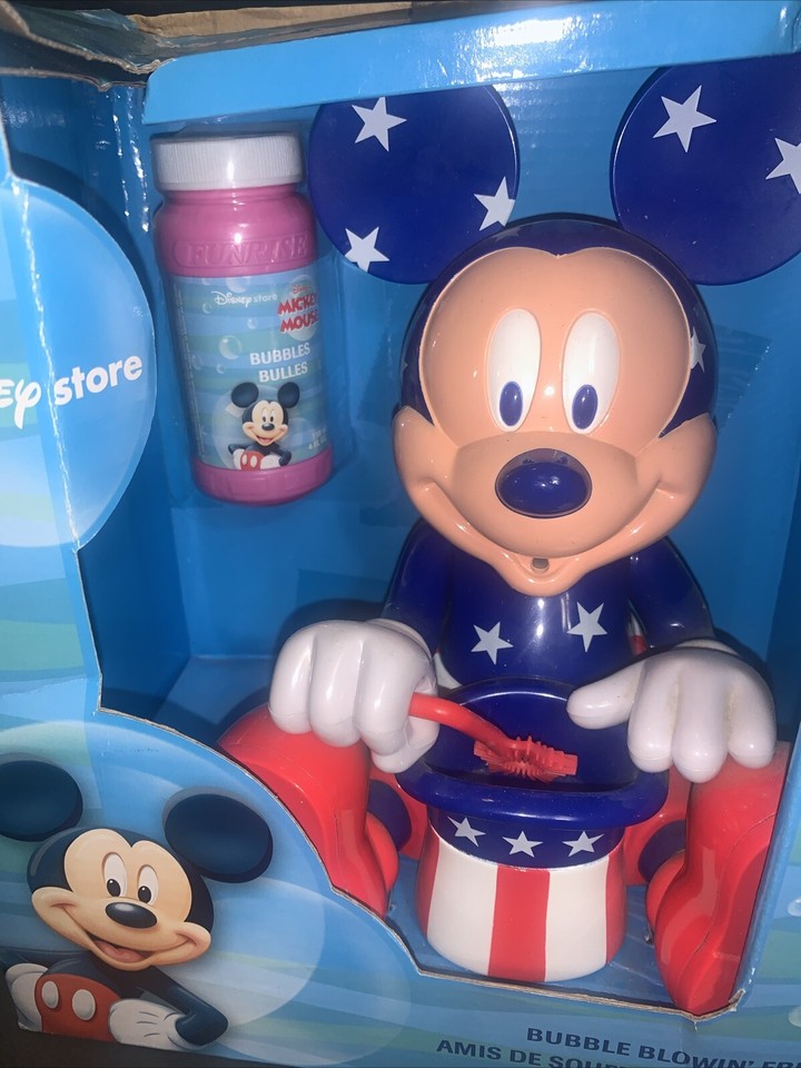 New Collectable Disney Mickey Mouse Bubble Blowin' Friends Toy | eBay