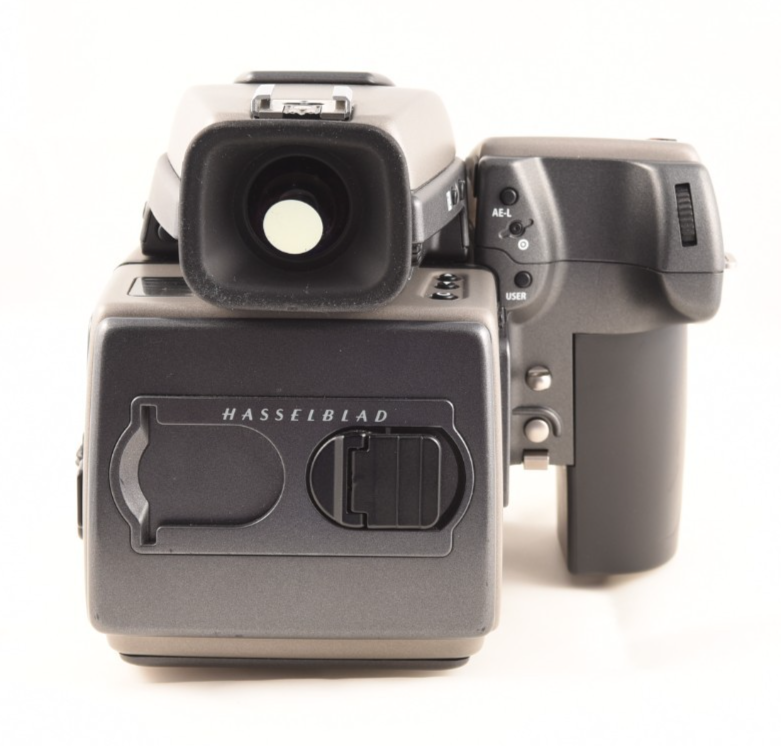 Hasselblad H2 body with HC 2.8/80, HV 90x finder and HM1632 film ...