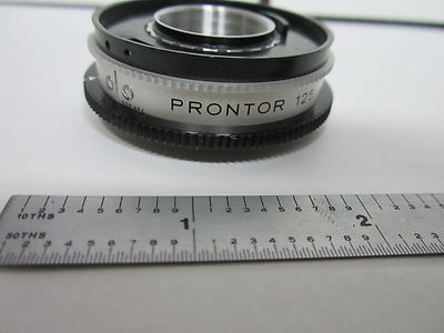 MICROSCOPE CAMERA SHUTTER PRONTOR 125 OPTICS #Q3-20 | eBay