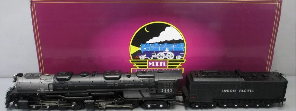 MTH PREMIER UNION PACIFIC (3985) CHALLENGER STEAM ENGINE PS3! 20-3687-1! O SCALE | eBay