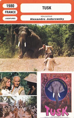 Fiche Cinéma - ALEJANDRO JODOROWSKY - TUSK 1980 | eBay
