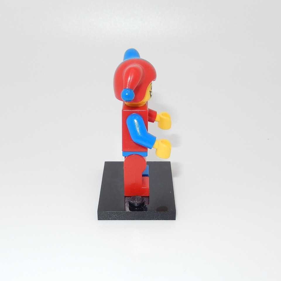 LEGO Minifigure #CAS403A | JESTER Dual Sided Head | Castle - Fantasy ...