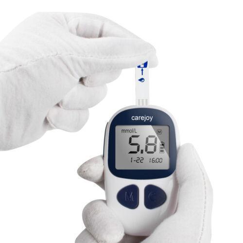 Digital Portable Blood Glucose Kit Glucometer Sugar Monitor Diabetes ...