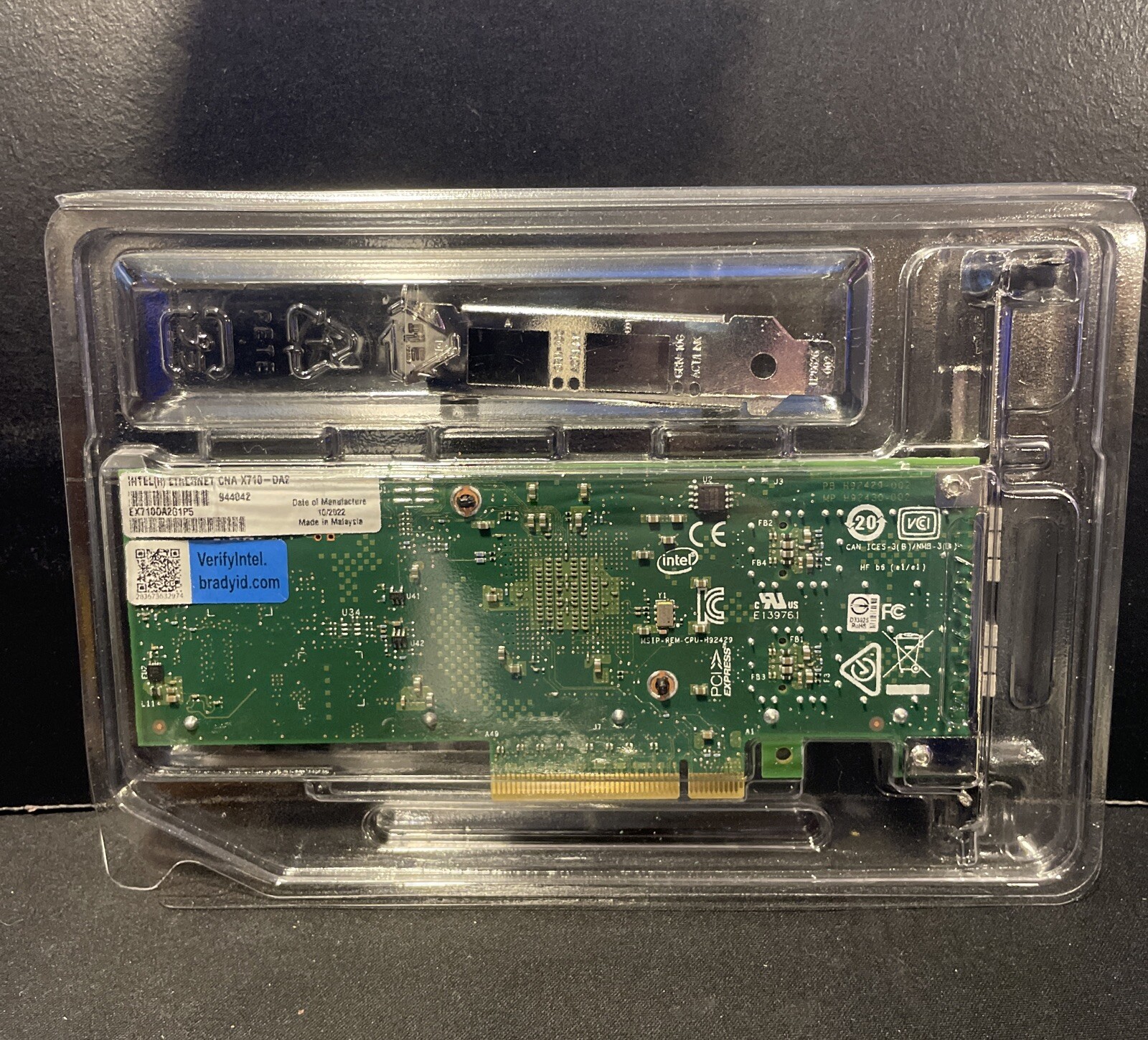 X710-DA2 Genuine INTEL Ethernet Converged Network Adapter X710DA2 Manu ...