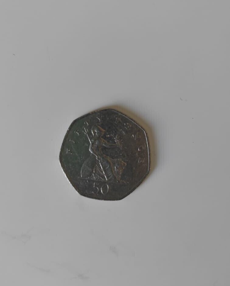 Very Rare 50p Coin (1997) with HRH Queen Elizabeth's 2nd on it | eBay UK