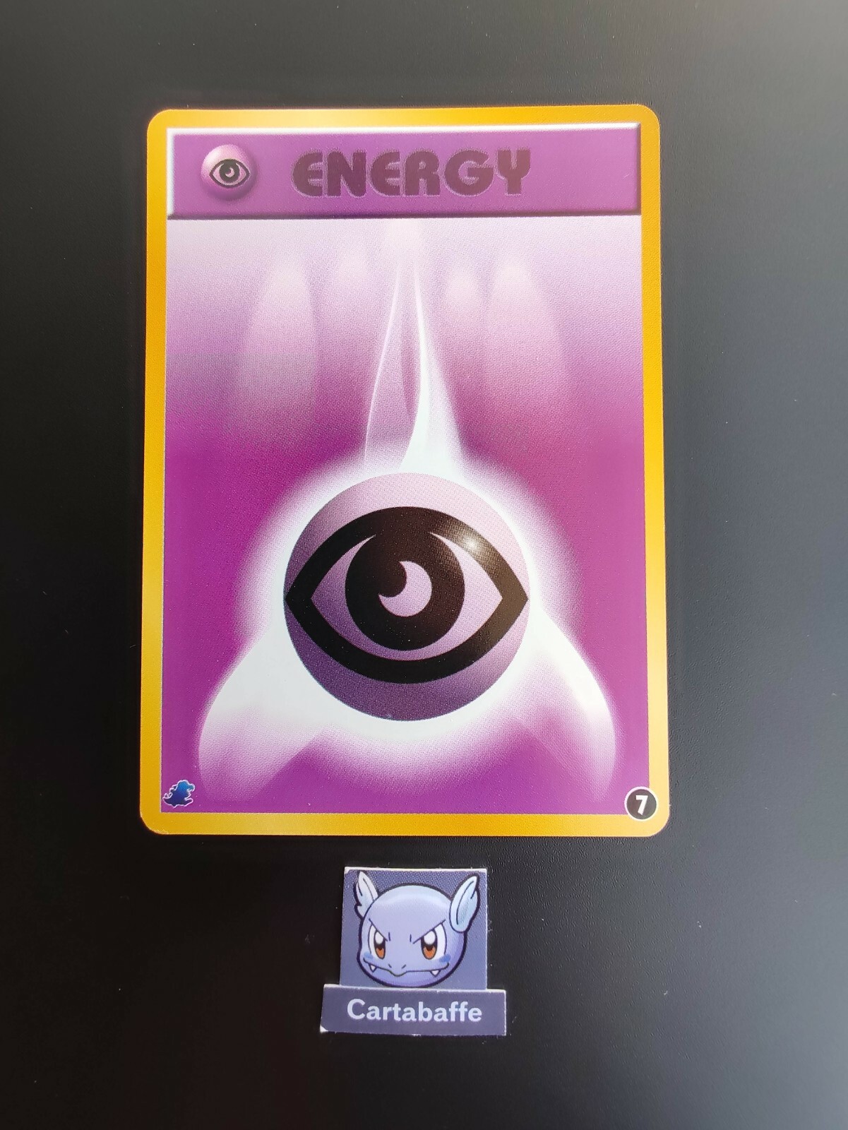 Carte Pokémon Psychic Energy N°7 Intro Pack Neo Totodile Deck Japonais ...