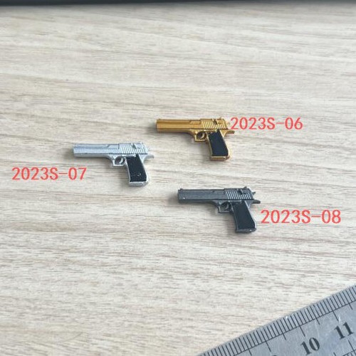 1/12 Scale Pistol Model Gun For 6 inch Action Figure Soldier Weapon Toy ...