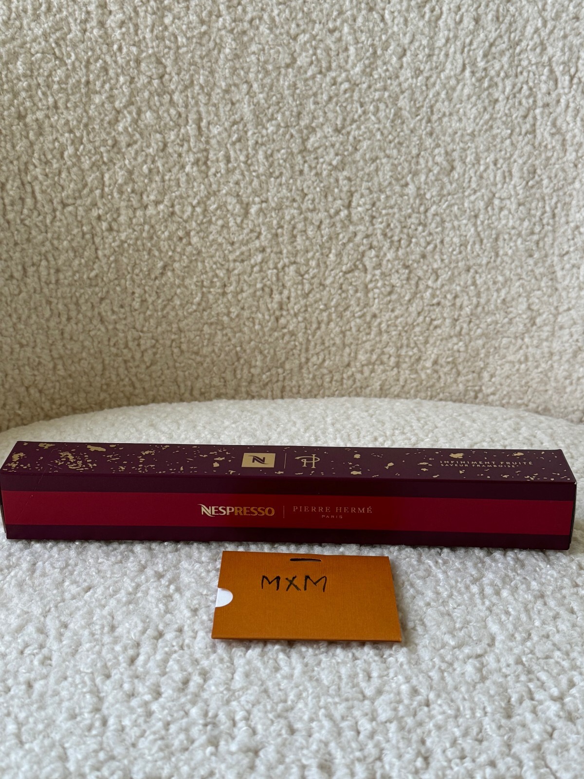 Nespresso ORIGINAL SIZE Pierre Herme Infiniment Fruite Raspberry 1 ...