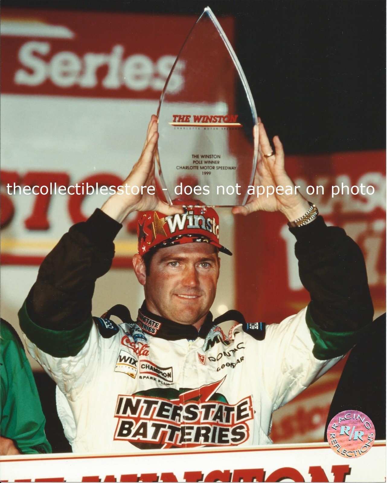 BOBBY LABONTE 1999 THE WINSTON POLE WINNER CHARLOTTE NASCAR CUP 8 X 10 ...