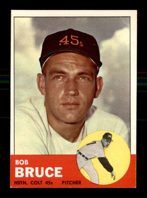 1963 Topps #24 Bob Bruce EXMT/EXMT+ X2611585 | eBay
