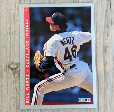 1993 Fleer Final Edition Baseball Card #206 Bill Wertz Rookie | eBay