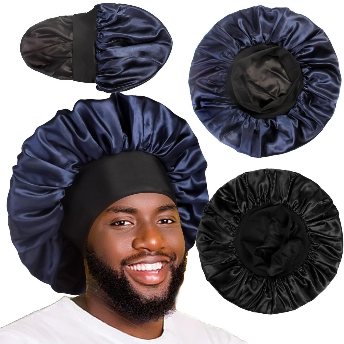 Hair Bonnet Memes Creative Wig Hat Funny Short Fantastic Hair