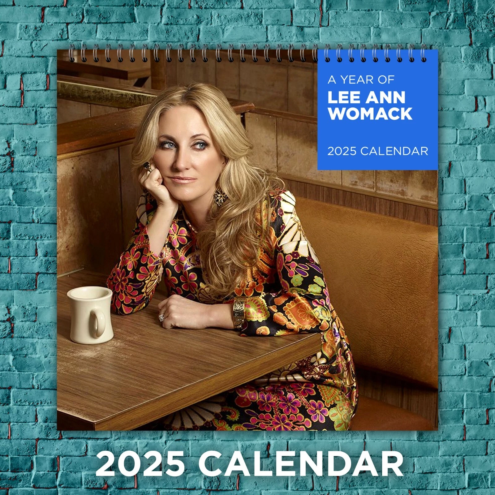 Lee Ann Womack 2025 Country Music Stars Calendar, 12-Month Singer Wall ...