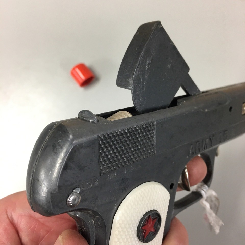 Vintage Hubley Army 45 Cap Toy , Model 1911 Colt Diecast | eBay