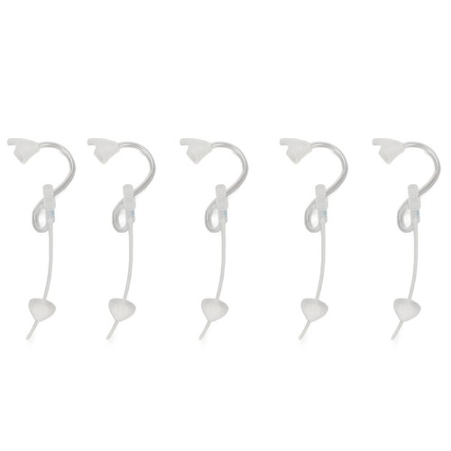 (Left Ear 2BL)5x BTE Sound Aid Replacement Slim Tubes 2B Size Sound ECA ...