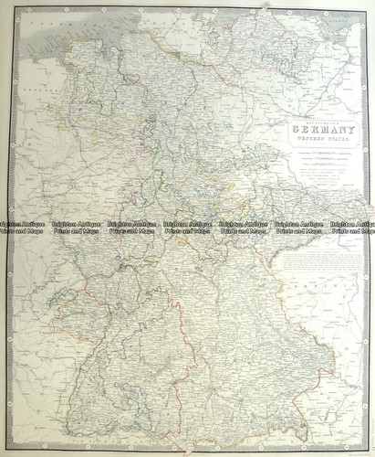 German States Map 1850