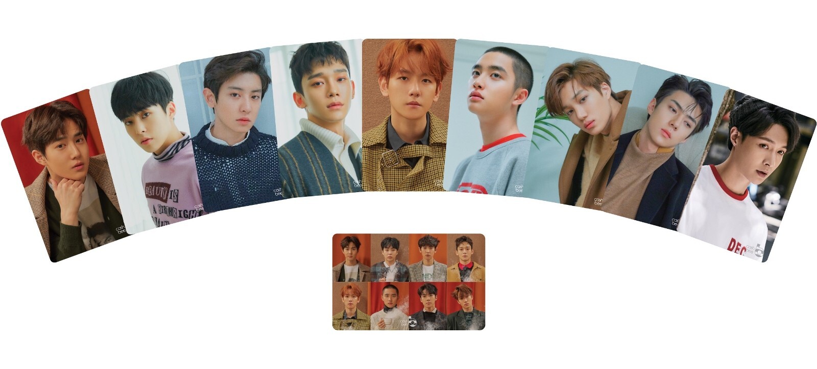 [SM Official] EXO PHOTOCARD CHANYEOL CASHBEE Travel Card Universe | eBay