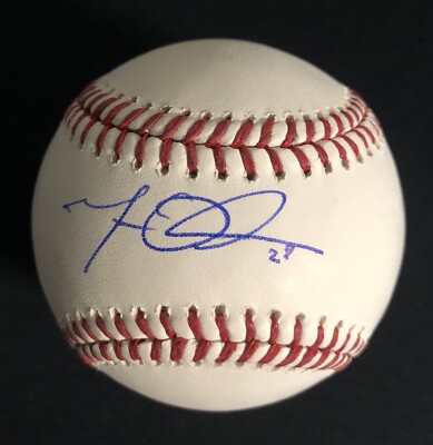 MATT OLSON Signed/Autographed OMLB BASEBALL Atlanta Braves - JSA | eBay