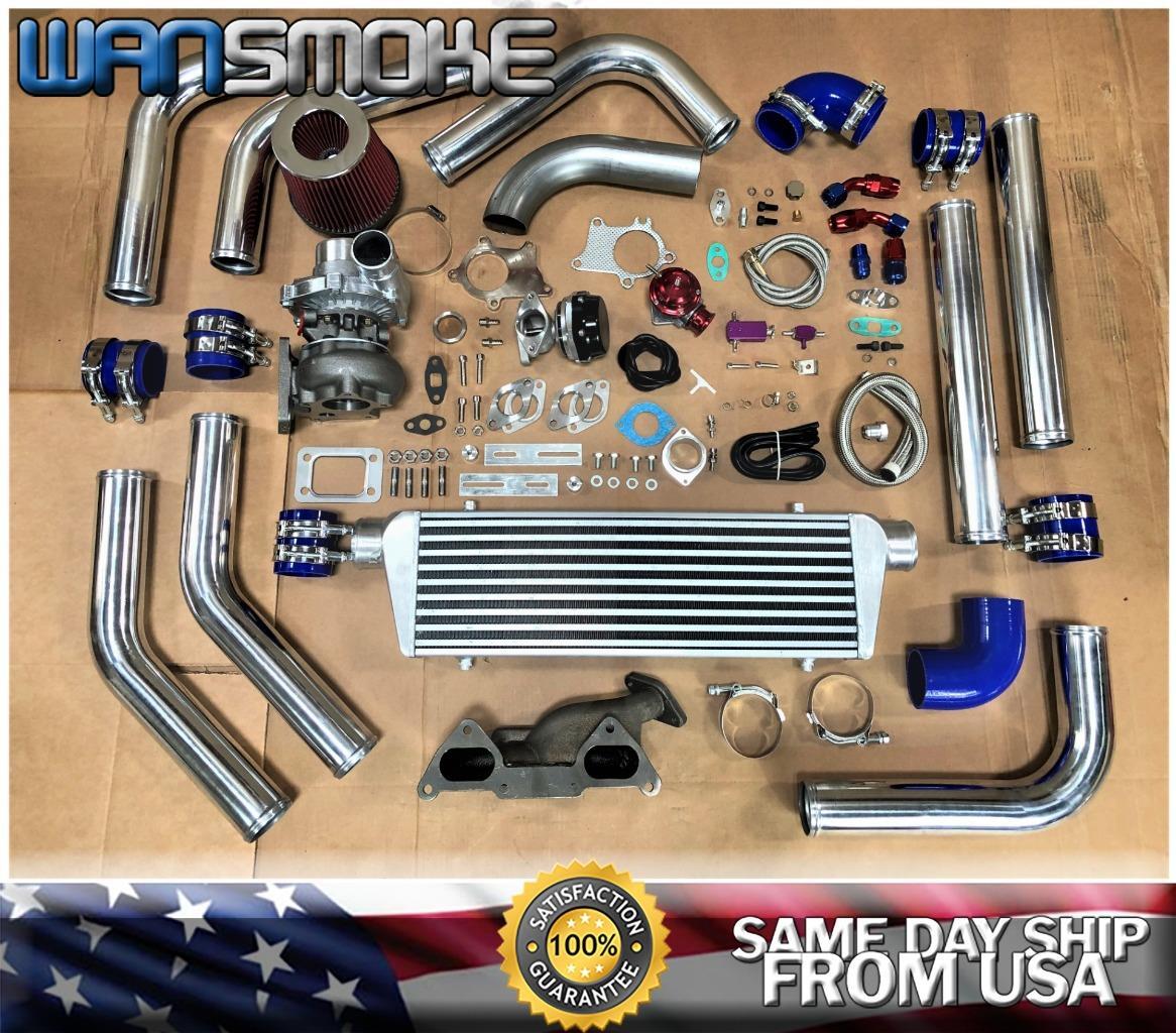 89-94 Mitsubithi Mirage Summit Colt 1.5L T3.63 Turbo Kit Manifold ...