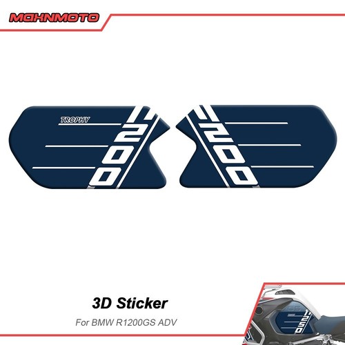 Side Fuel Tank Grips Protector Cover Pad For 2005-2023 BMW R1200GS Adv ...