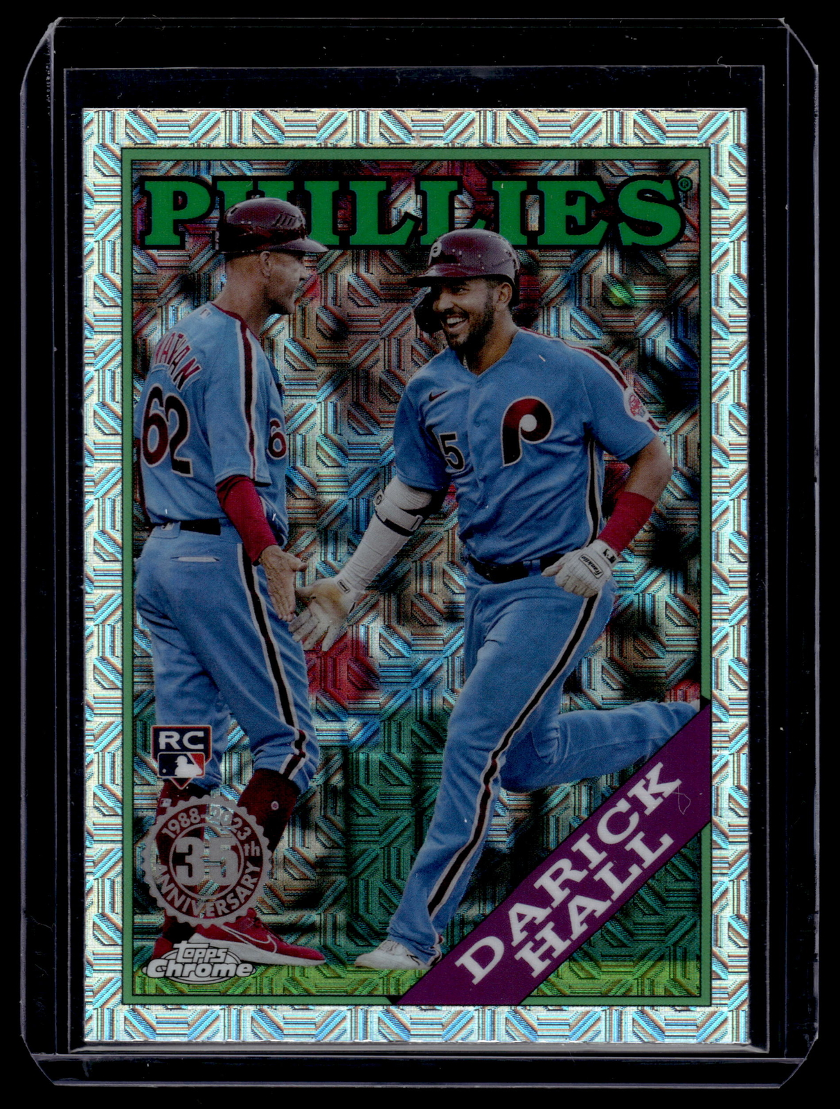 Darick Hall 2023 Topps 1988 Topps Chrome Silver Pack Mojo A Card #T88C ...