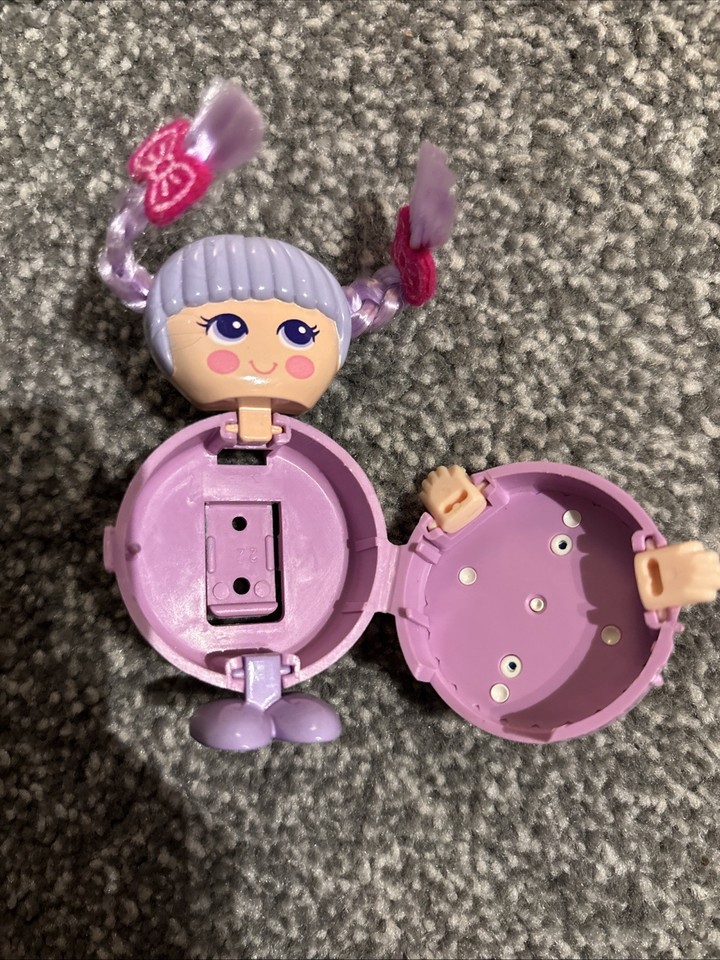 VINTAGE GALOOB SWEET SECRETS PURPLE FLASHEE 1984 FOLDABLE TOY DOLL-BLUE ...