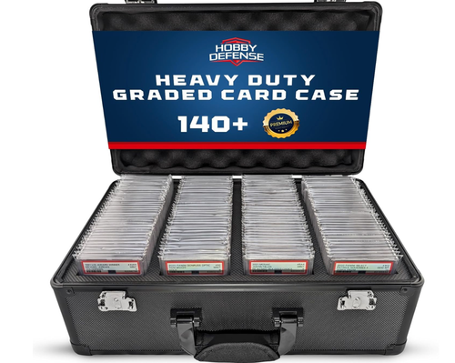 Graded Card Case, 4 Row PSA Slab Case for Graded Cards, Storage Box ...