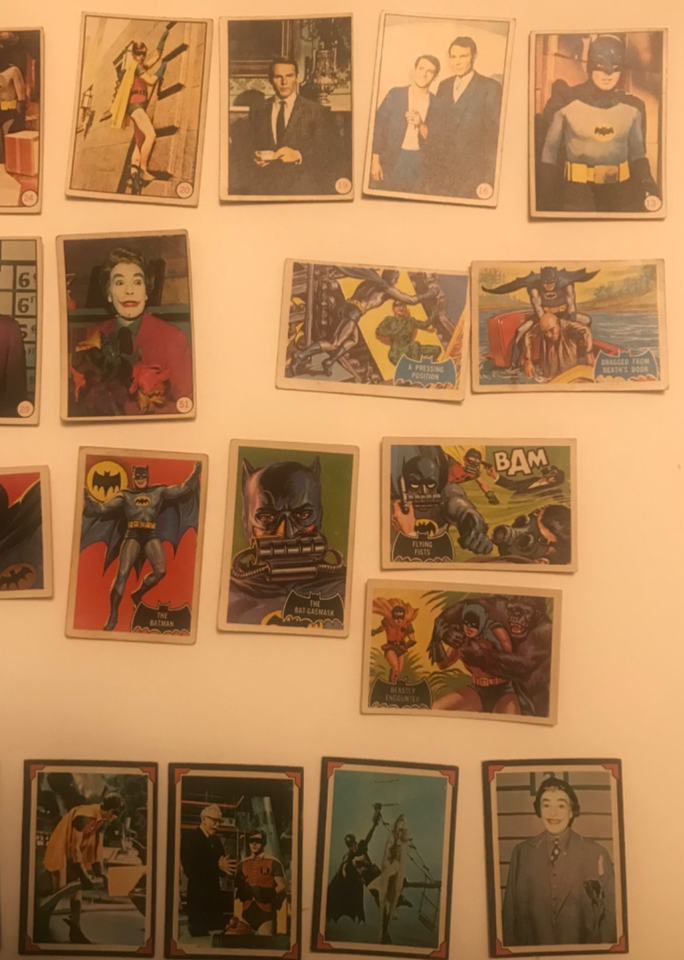 Batman trade cards a few cards (30+) from different sets including A&BC ...