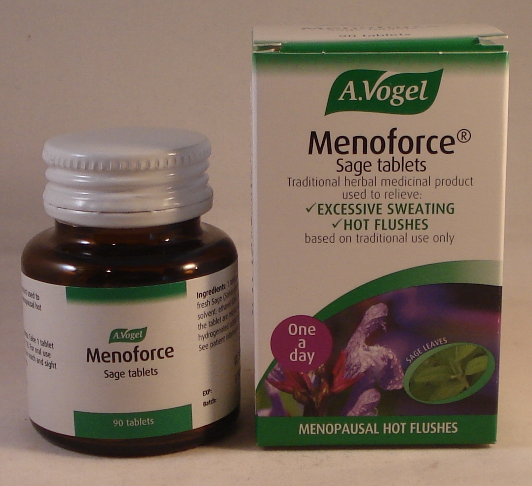 A. Vogel Menoforce tablets (3 x 90) Three Jars 270 tablets in total ...