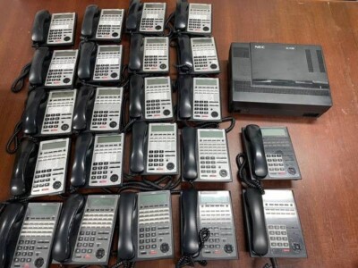 NEC SL1100 Phone System - VOIP IP4WW-24TIXH-C and IP4WW-12TXH-B | eBay