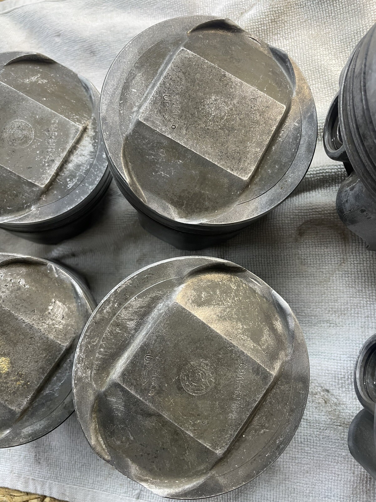 Boss 429 Ford 820-T Forged TRW Pistons C9AE-6110-B Full Set (8) for ...