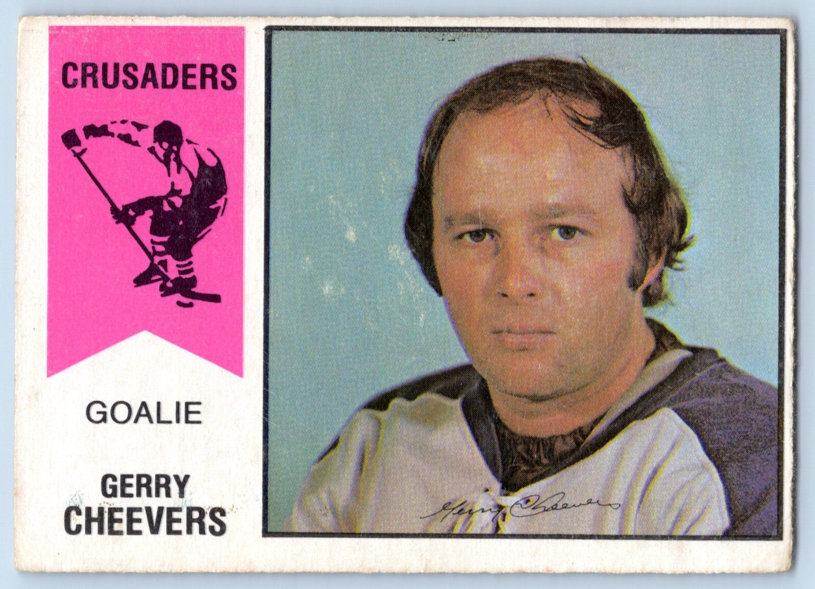 GERRY CHEEVERS 1974-75 O-PEE-CHEE WHA 74-75 NO 30 VGEX 46638 | eBay