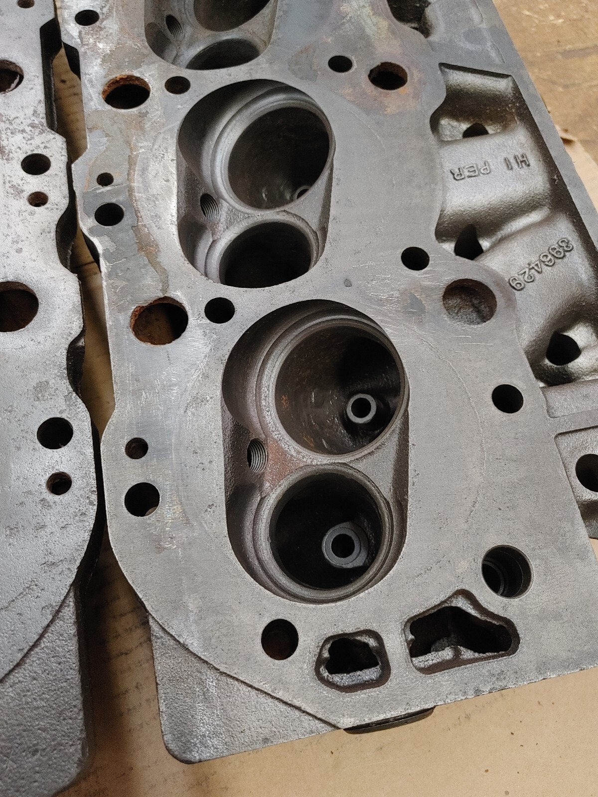 1969 1970 BBC Big Block Chevy 402 454 Rectangle Port Heads 3964291 291 ...