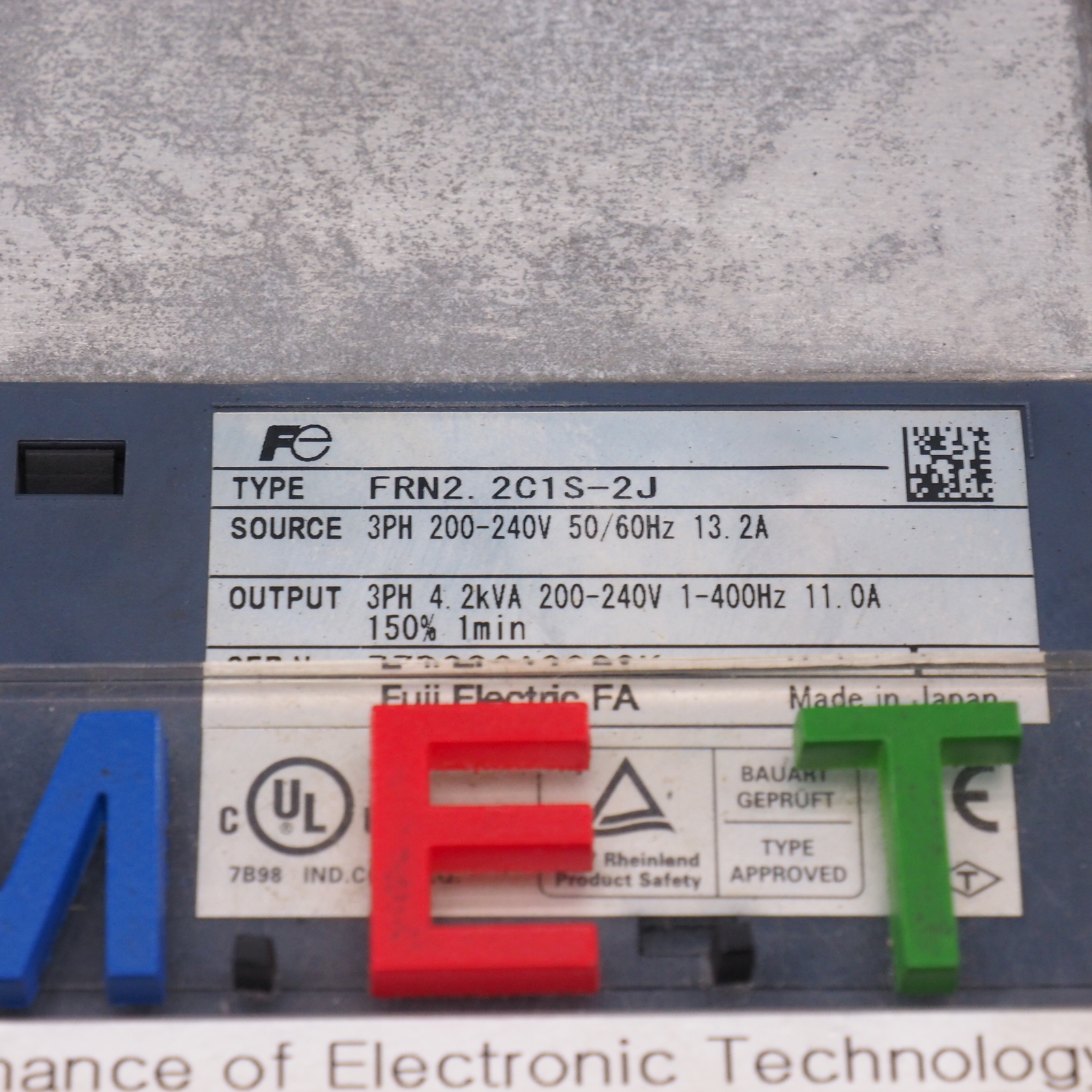 Fuji Electric Frenic-Mini Inverter Frn2.2C1S-2J Frn22C1S2J 60Days ...