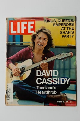 Life Magazine October 29, 1971 David Cassidy | eBay