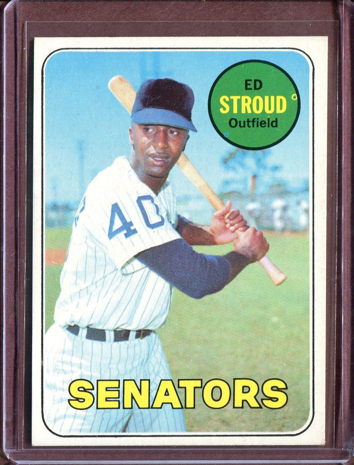 1969 Topps 272 Ed Stroud EX-MT #D87989 | eBay