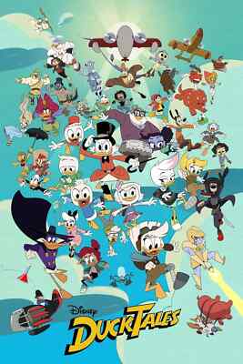 Disney DuckTales 2017 TV Series PREMIUM POSTER MADE IN USA - LAS753 | eBay