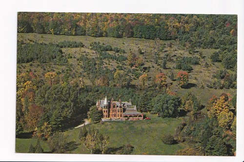 Vintage Postcard Wilson Castle Aerial View Rutland Vermont | eBay