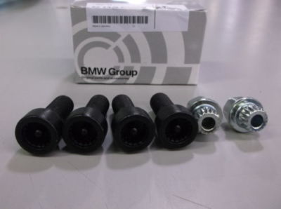 BMW GENUINE LOCKING WHEEL BOLTS 36136776076 FITS VARIOUS MODELS | eBay