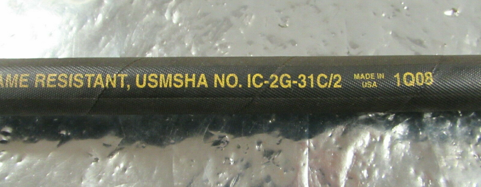 NRP JONES 1Q08 A150 HYDRALITE II 3/8" X 18" HYDRAULIC HOSE 4500 PSI W.P ...