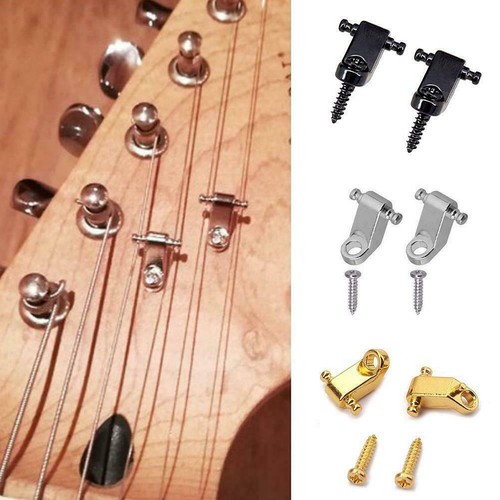 Pair of String Trees/Retainers For Strat Guitars Guitar Roller tree ...