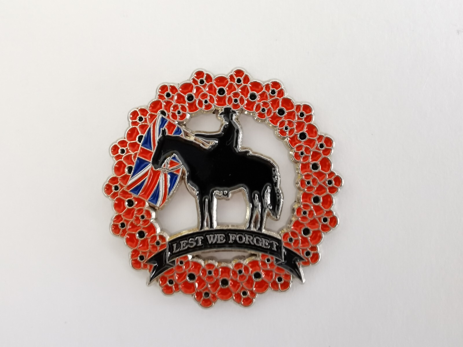 2024 Uk Poppies Pin Badge Brooch Remembrance Pins Military Veterans ...