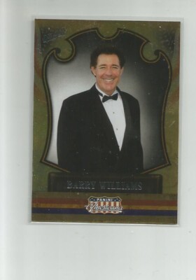 2011 Panini Americana Silver Proofs #72 Barry Williams 067/100 | eBay