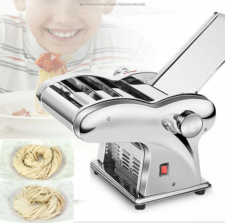 110V Electric Dumpling Dough Skin Pasta Maker Noodles Making Machine ...