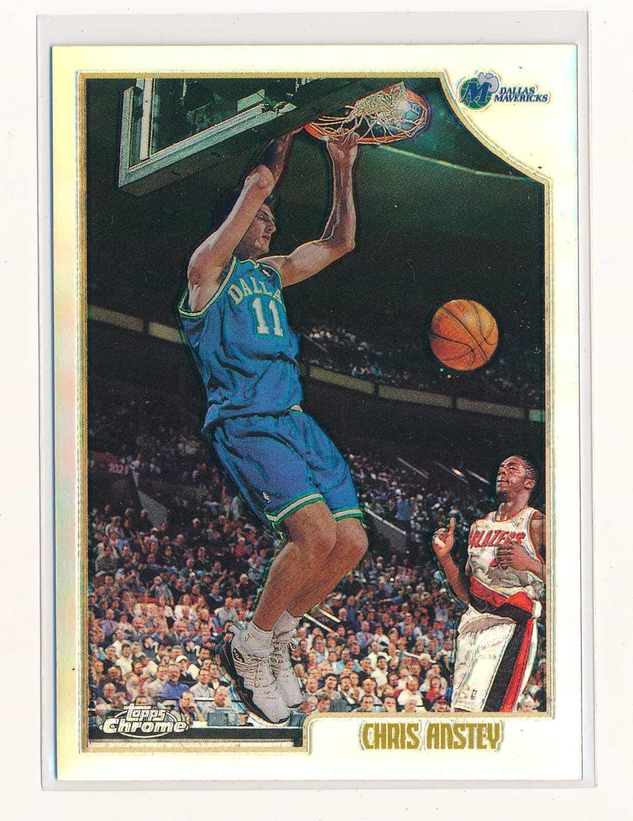 CHRIS ANSTEY 1998-99 TOPPS CHROME REFRACTOR #32 *DALLAS MAVERICKS* | eBay